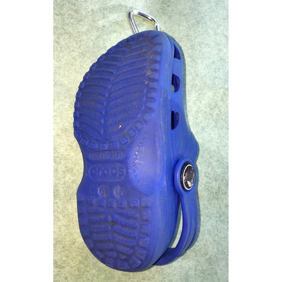 CROCS | Accessories | Mini Blue Crocs Key Chain Bag Charm | Poshmark